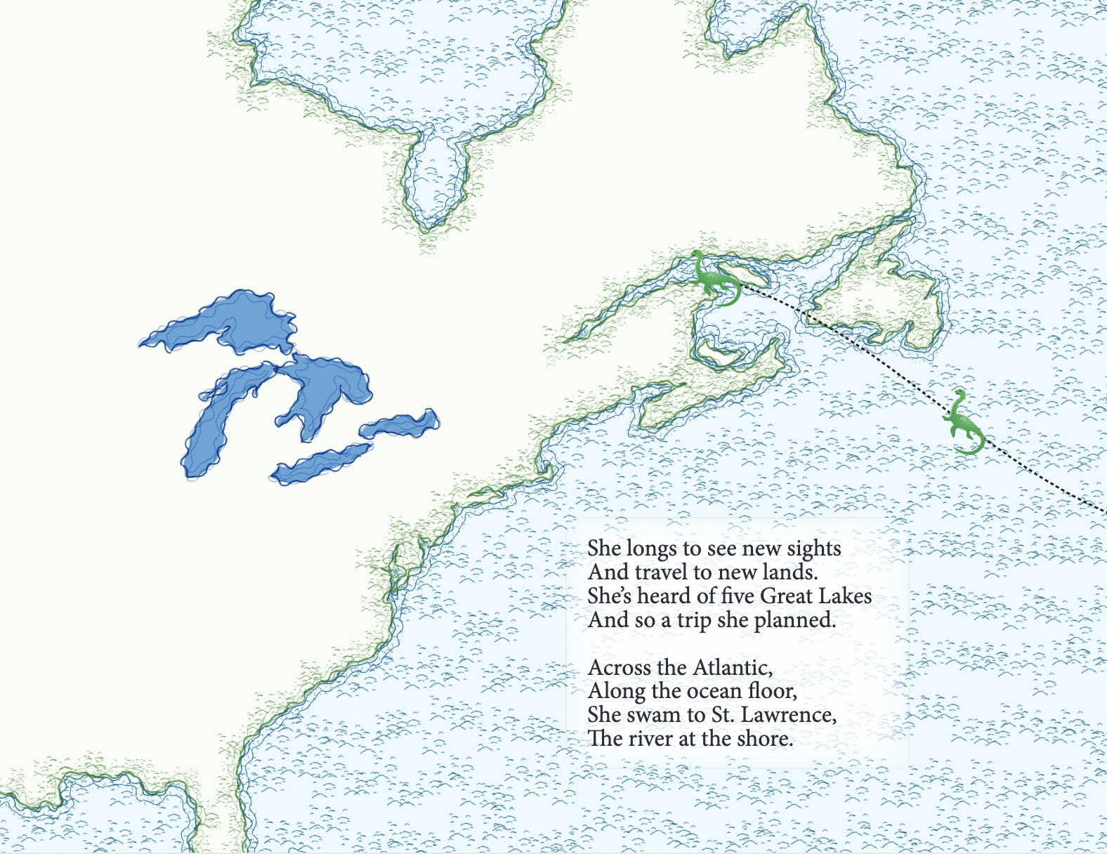 Nessie Visits the Great Lakes | Spatialnode